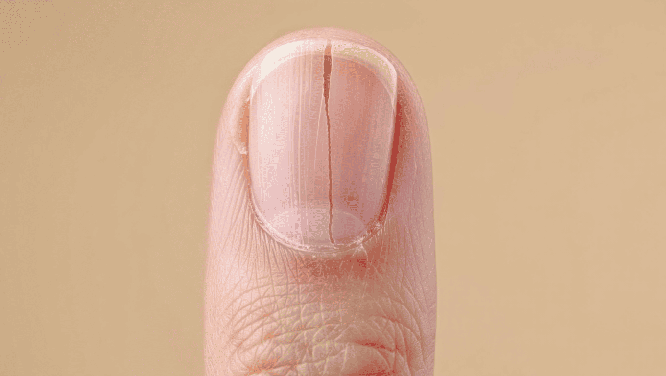 Ongle fendu verticalement : causes et solutions naturelles